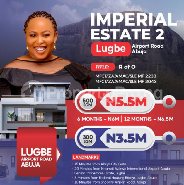 Buy 300sqm Plot Of Land in Lugbe Abuja (0JELE) | PropertyPro Nigeria