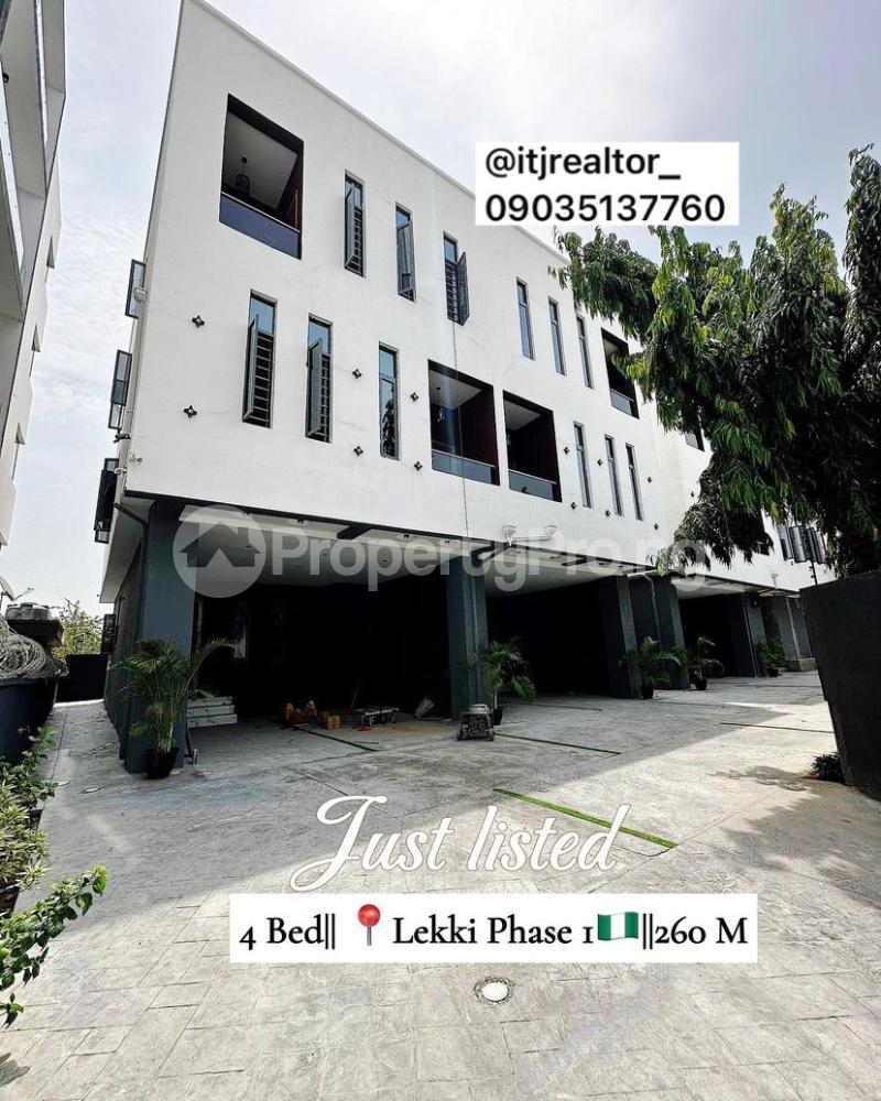 4 Bedroom House in Lekki Phase 1 Lekki Lagos | House for sale in lekki ...