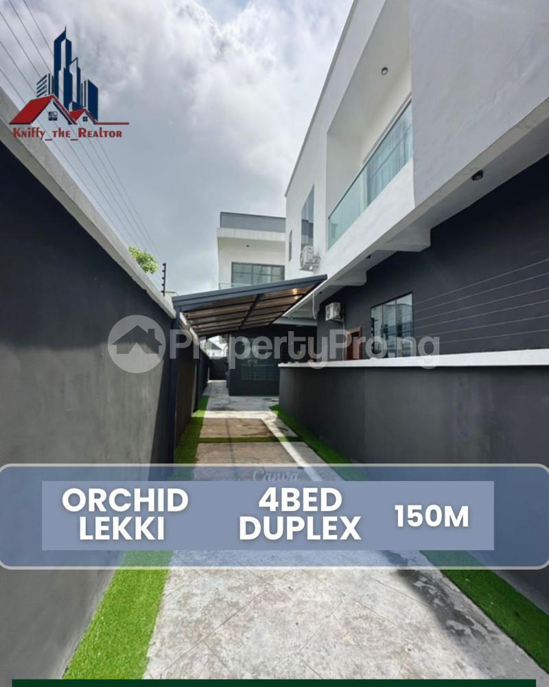 Buy 4 Bedroom Semi Detached Duplex With Bq Back Unit in orchid, Lekki ...