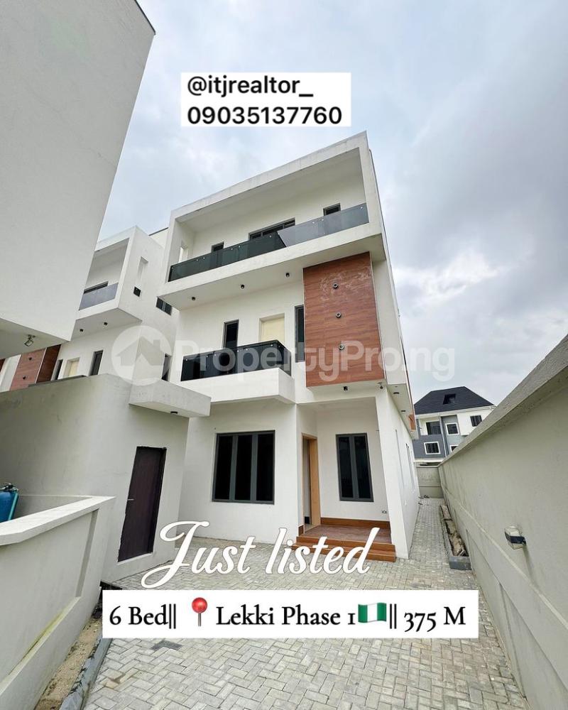 6 Bedroom House in Lekki Phase 1 Lekki Lagos | House for sale in lekki ...