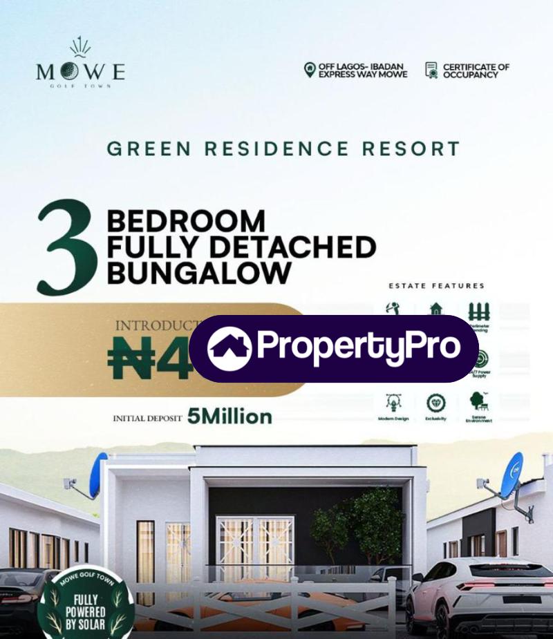 Buy 3 Bedroom Detached Bungalow For Sale in Obafemi Owode Ogun (5MYSF ...