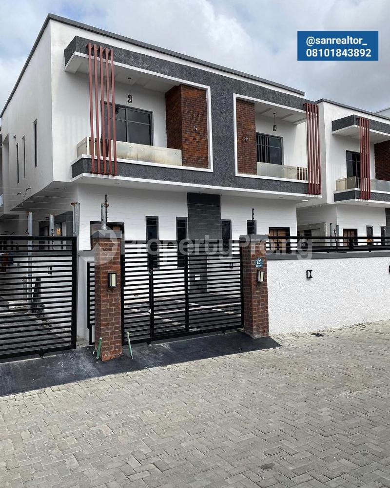 4 Bedroom House in chevron Lekki Lagos | House for rent in lekki ...