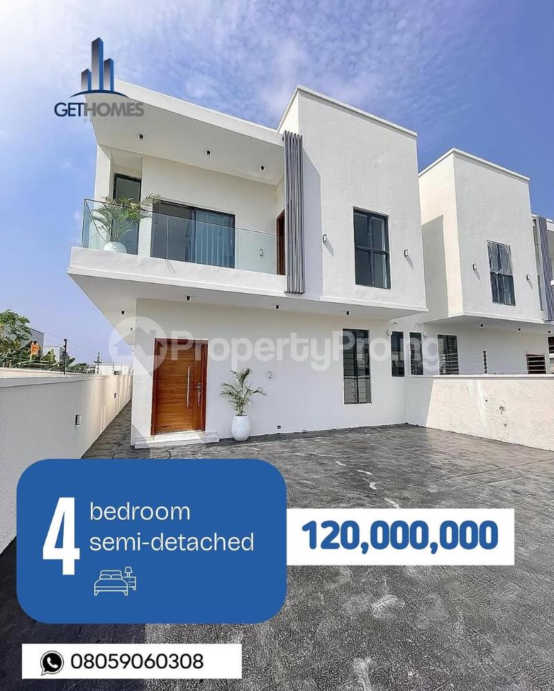 Buy 4 Bedroom Semi Detached Duplex in Sangotedo, Ajah Lagos (2MPWG ...