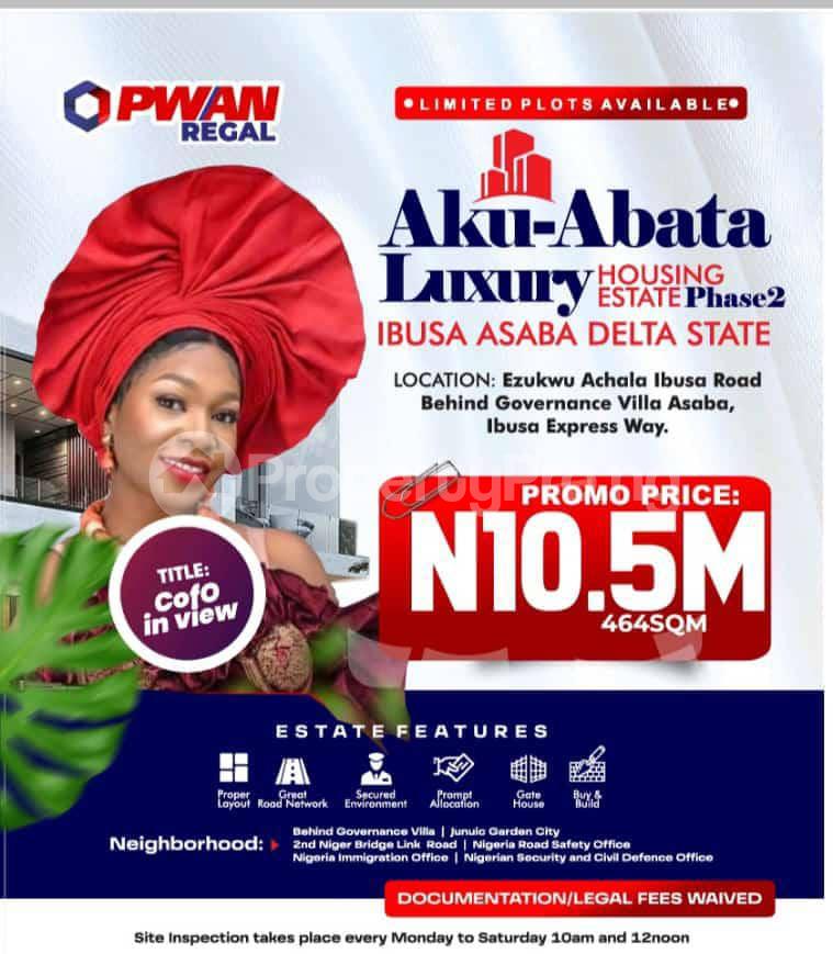 Buy Buy And Build Land In Asaba in Asaba Delta (9KSGZ) | PropertyPro Nigeria