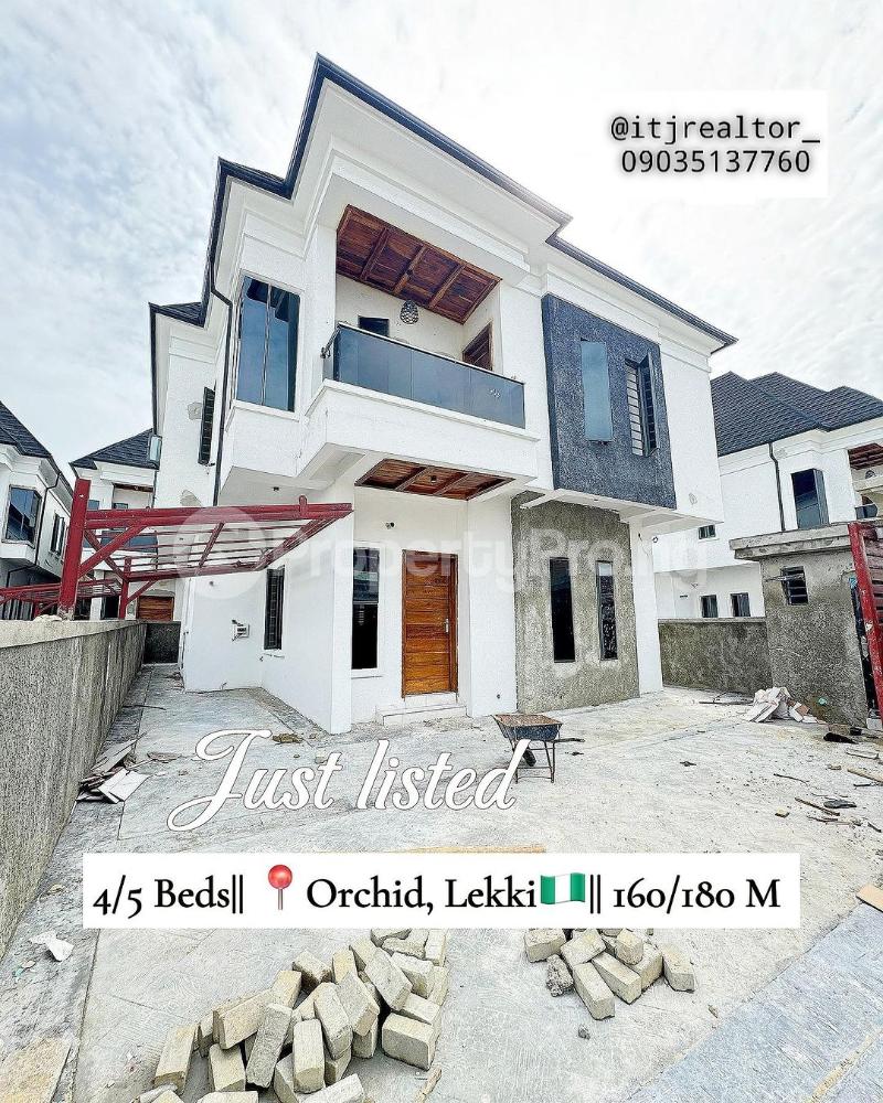 Buy 4 Bedroom Detached Edifice With Bq in chevron, Lekki Lagos (8LKWY ...