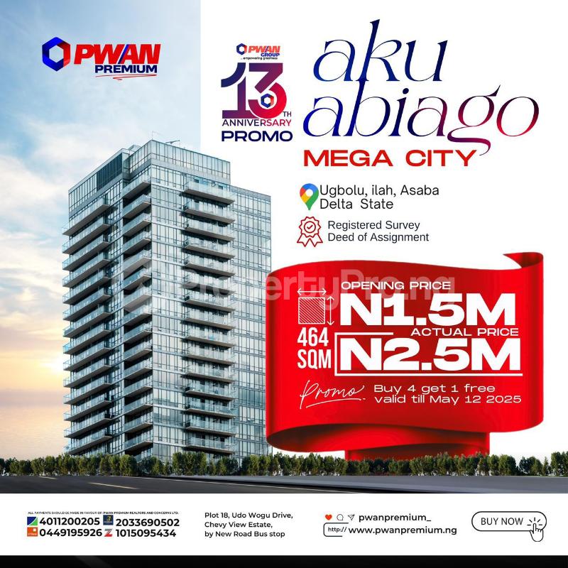 Buy Land For Sale in Asaba Delta (4MXET) | PropertyPro Nigeria