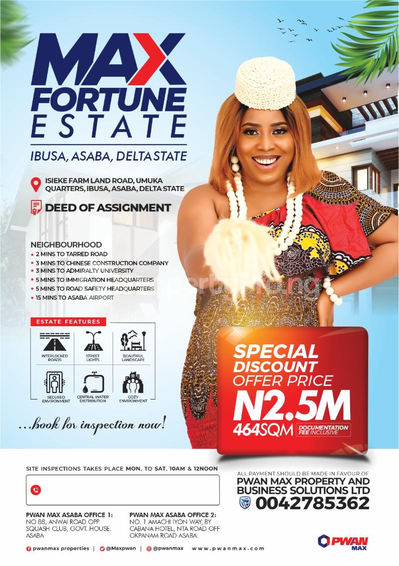 Buy 464 Sqm Land in Asaba Delta (1KBRE) | PropertyPro Nigeria