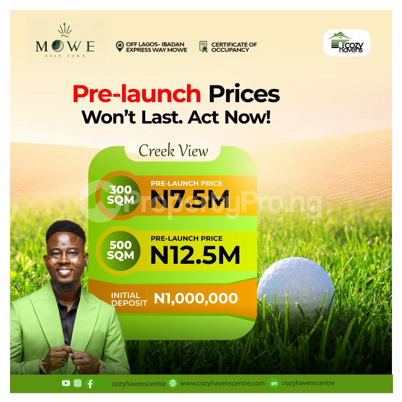 Buy Land in Mowe, Obafemi Owode Ogun (7MTLY) | PropertyPro Nigeria