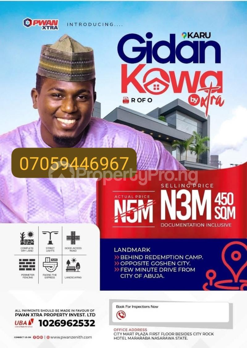 Buy Plots Of Affordable Lands In Karu in Karu Nassarawa (5MVWS ...