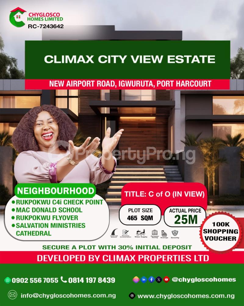 Buy Land in Igwurta-Ali, Port Harcourt Rivers (8MQQB) | PropertyPro Nigeria