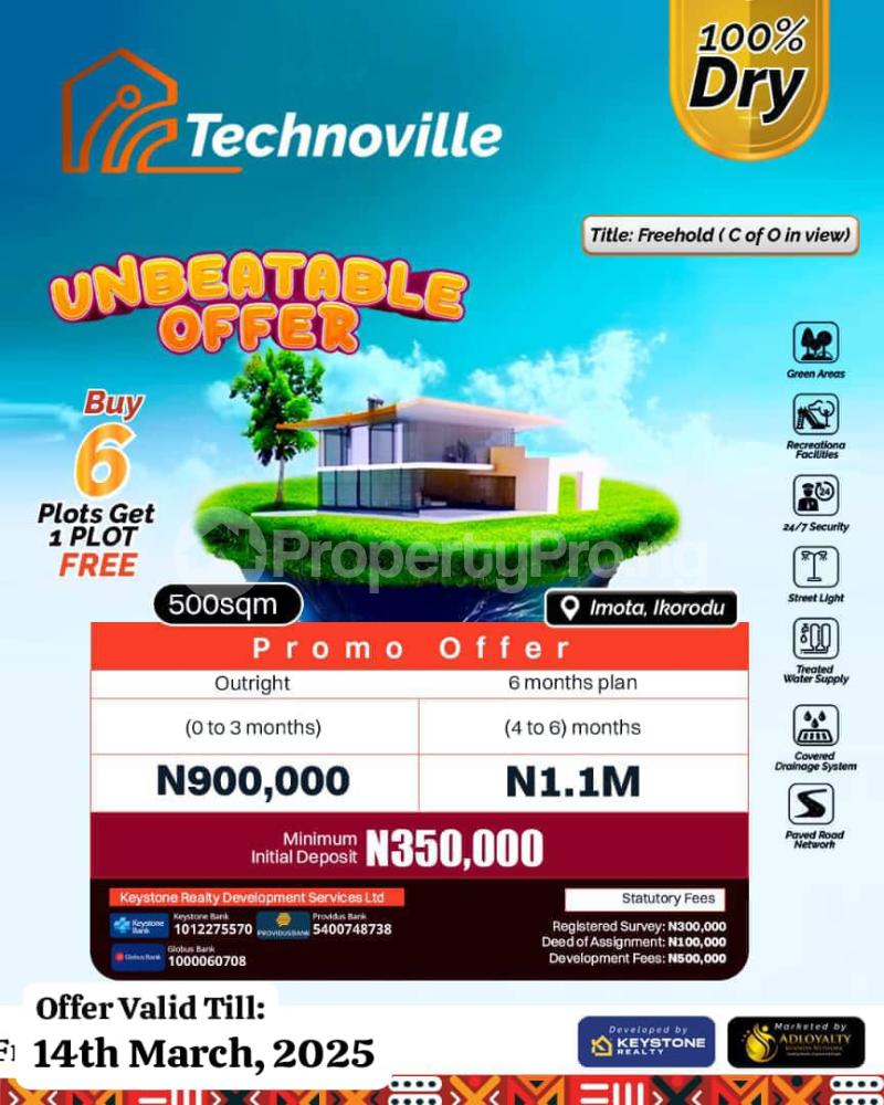Buy Technoville in Ikorodu, Ikorodu Lagos (5MQNF) | PropertyPro Nigeria